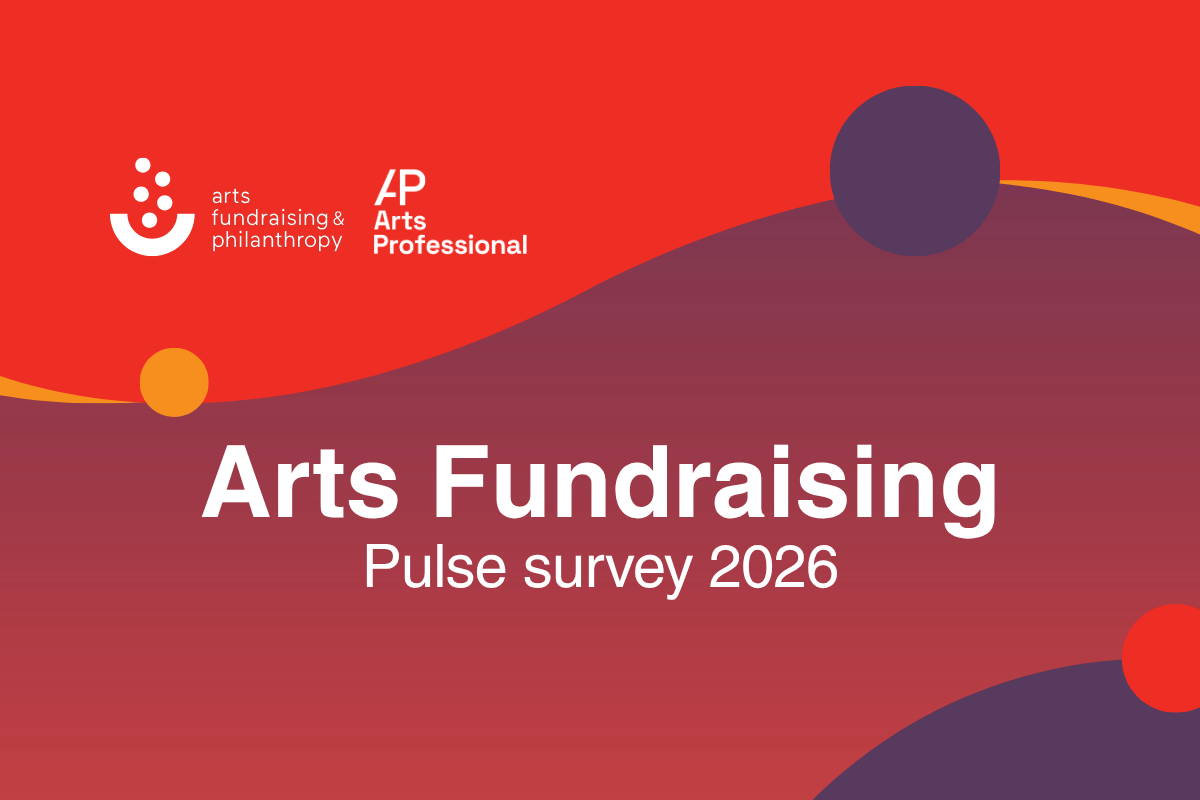 New arts fundraising survey calls for contributors - Arts Professional