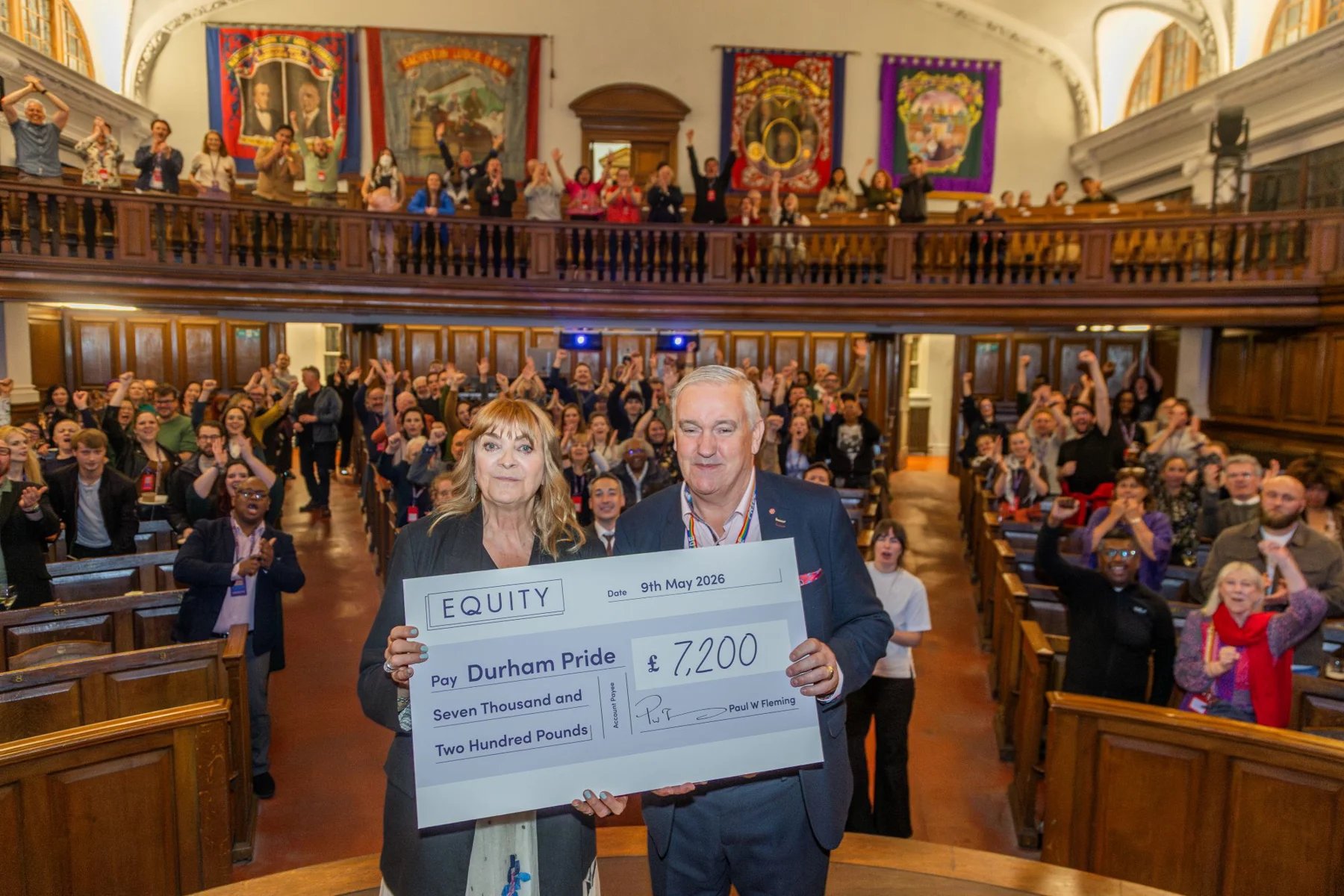 Equity donates to Durham Pride after Reform cuts - Arts Professional